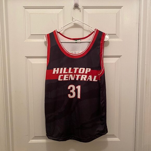 Shirts | Swagger Apple Tv Show Hilltop Central Prop Game Worn Black ...